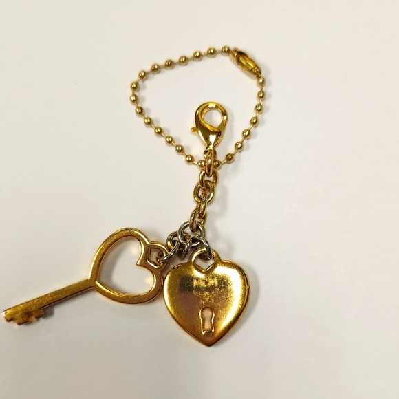 MCM | Accessories | Mcm Heart And Key Charm | Poshmark
